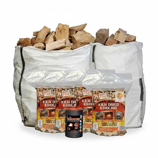 Surefire Wood, Premium Kiln Dried Firewood, Ireland