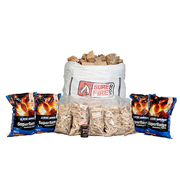 Surefire Wood, Premium Kiln Dried Firewood, Ireland